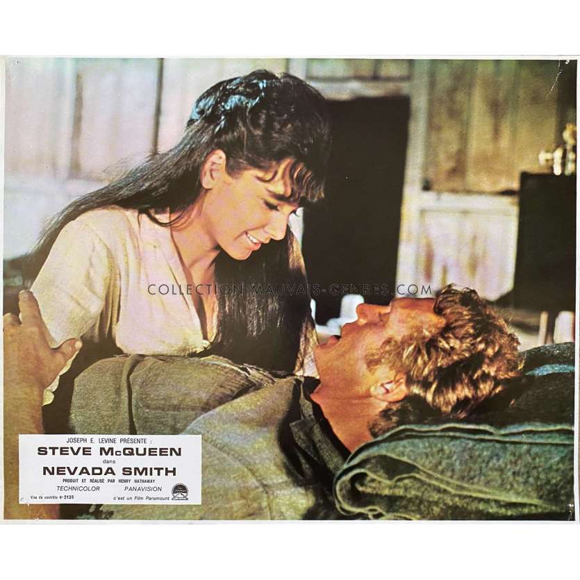 NEVADA SMITH French Lobby Card - 10x12 in. - 1966 N2