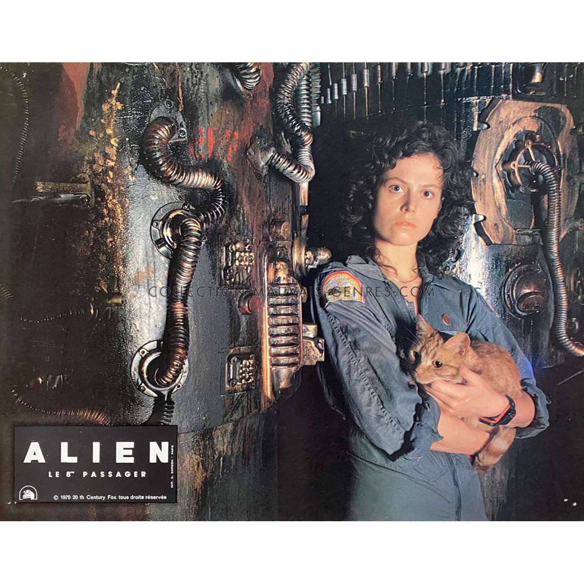 ALIEN French Lobby Card - 9x12 in. - 1979 N05
