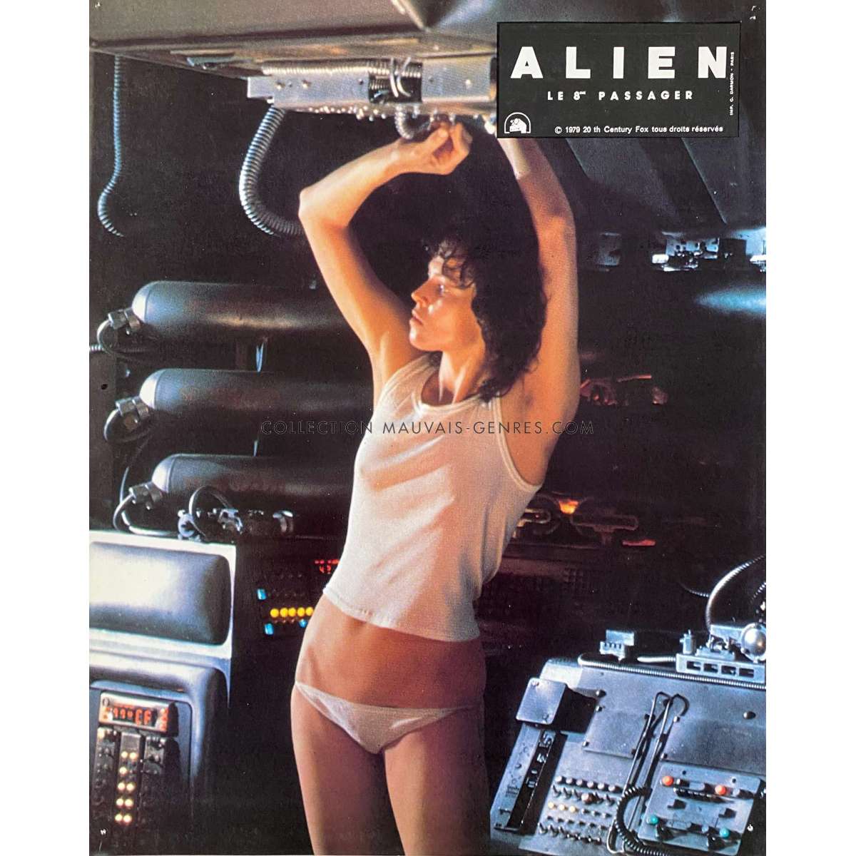 ALIEN French Lobby Card - 9x12 in. - 1979 N07