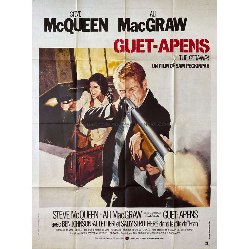 Affiche de cinéma française de GUET-APENS - 120x160 cm.