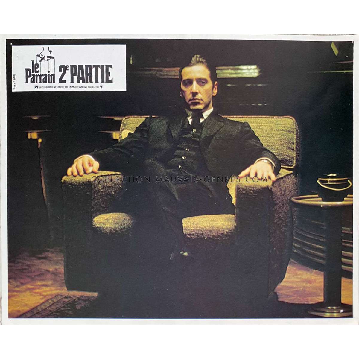 Photo d'exploitation française de LE PARRAIN 2 - 21x30 cm. N01