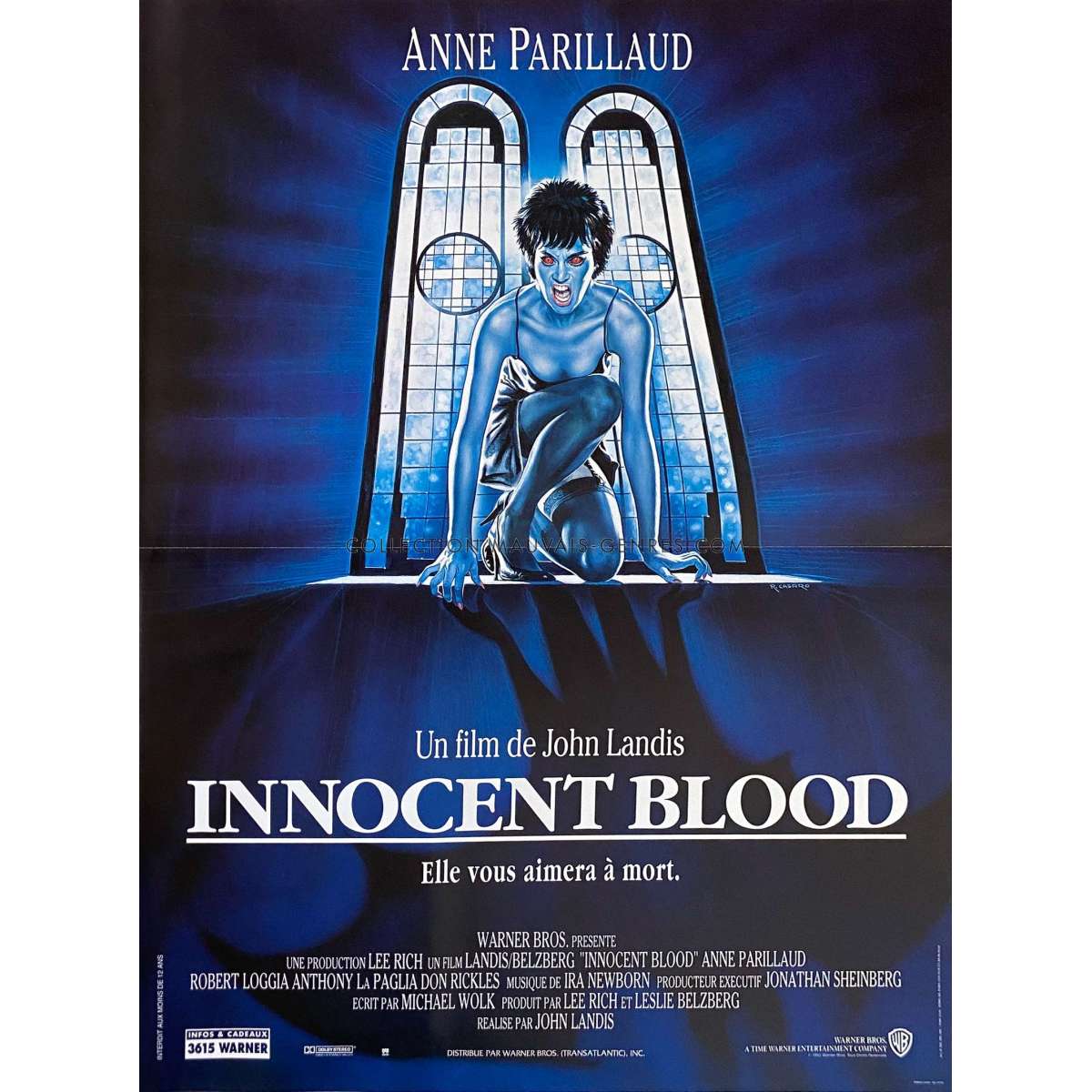 INNOCENT BLOOD French Movie Poster - 15x21 in. - 1992