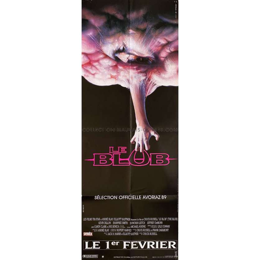 THE BLOB French Movie Poster 23x63 In 1988