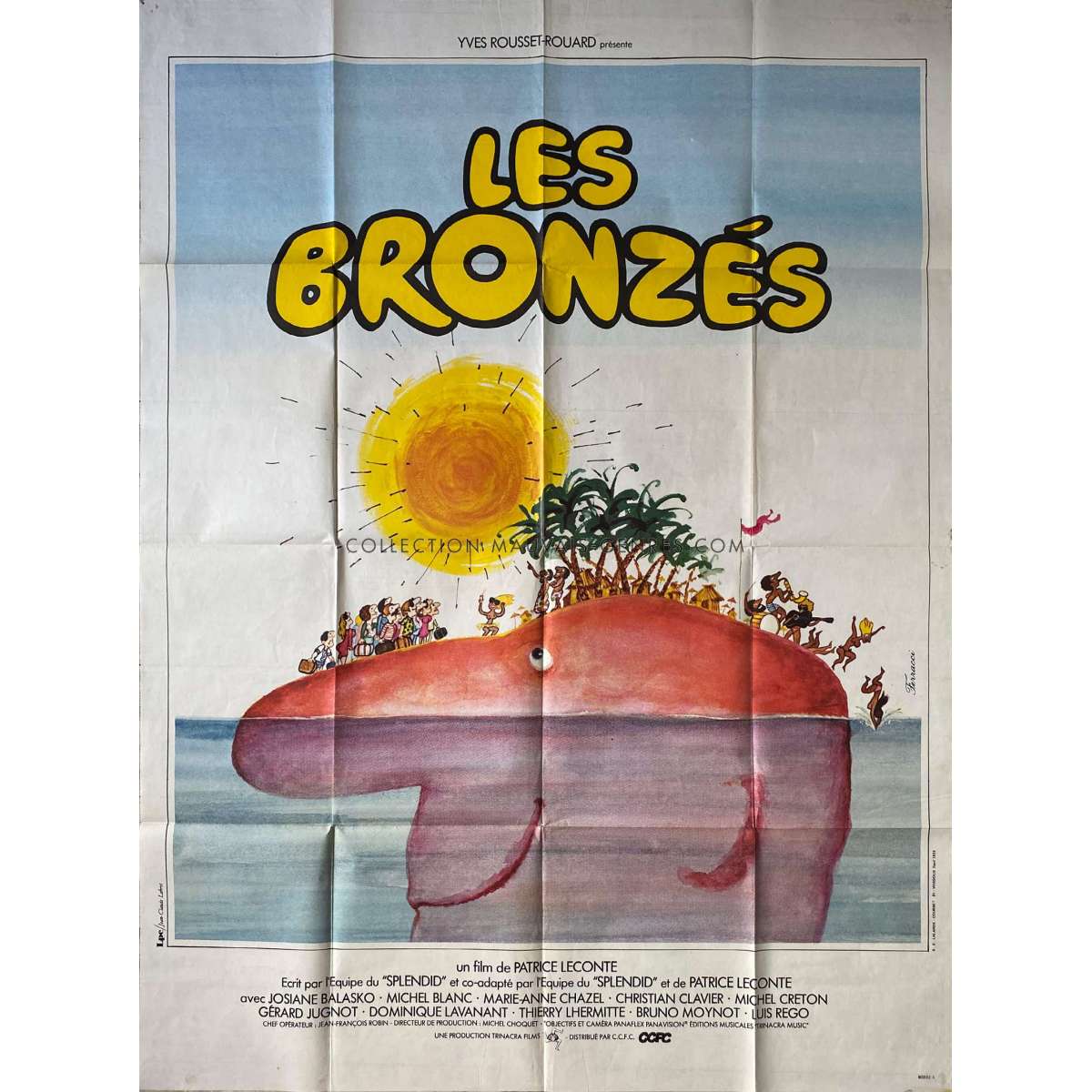 FRENCH FRIED VACATIONS French Movie Poster - 47x63 in. - 1978