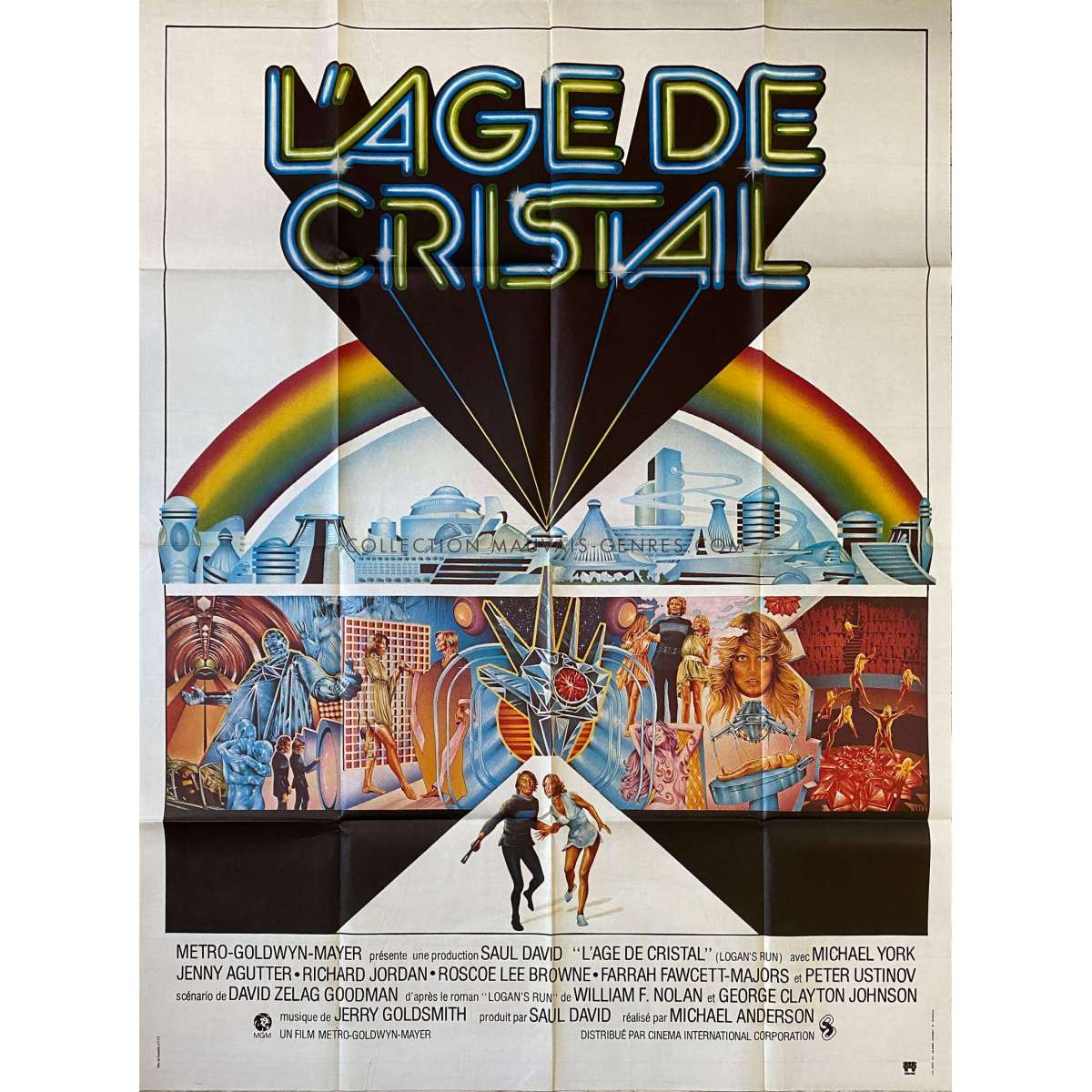 LOGAN'S RUN French Movie Poster - 47x63 in. - 1977