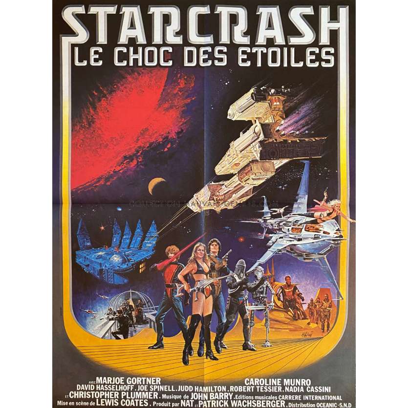 STARCRASH French Movie Poster - 23x32 in. - 1978