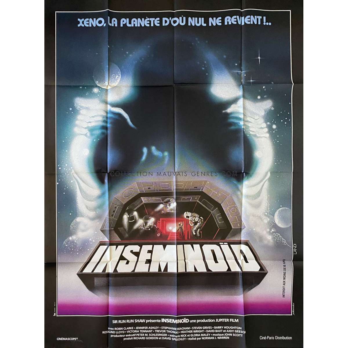 INSEMINOID French Movie Poster - 47x63 in. - 1982