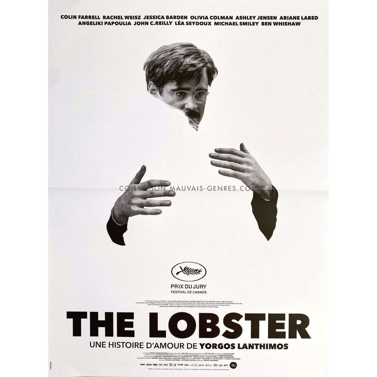 THE LOBSTER French Movie Poster Colin - 15x21 in. - 2015