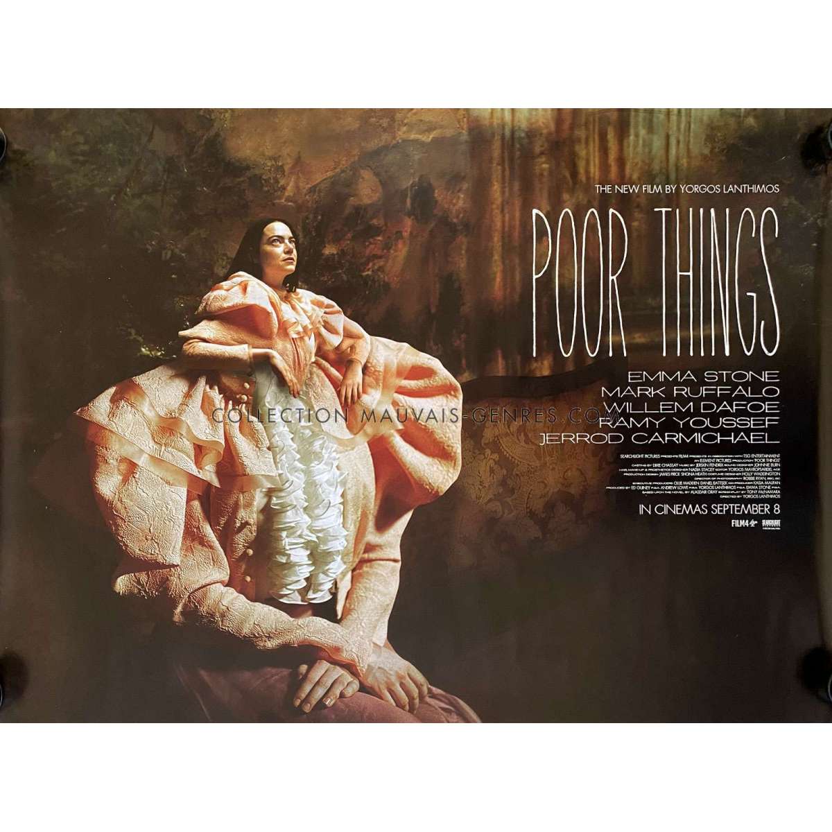 POOR THINGS British Movie Poster Style B - 30x40 in. - 2023