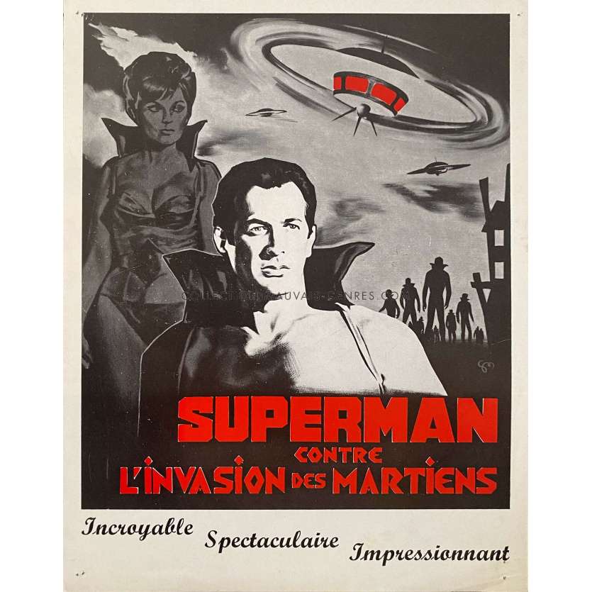 SANTO VS THE MARTIAN INVASION French Herald/Trade Ad 4p - 10x12 in. - 1967