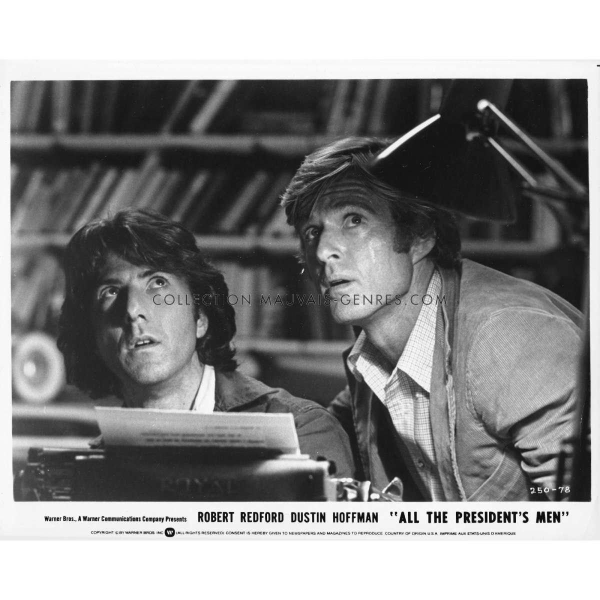 ALL THE PRESIDENT'S MEN U.S Movie Still (1976) - 8x10 in. 250-78