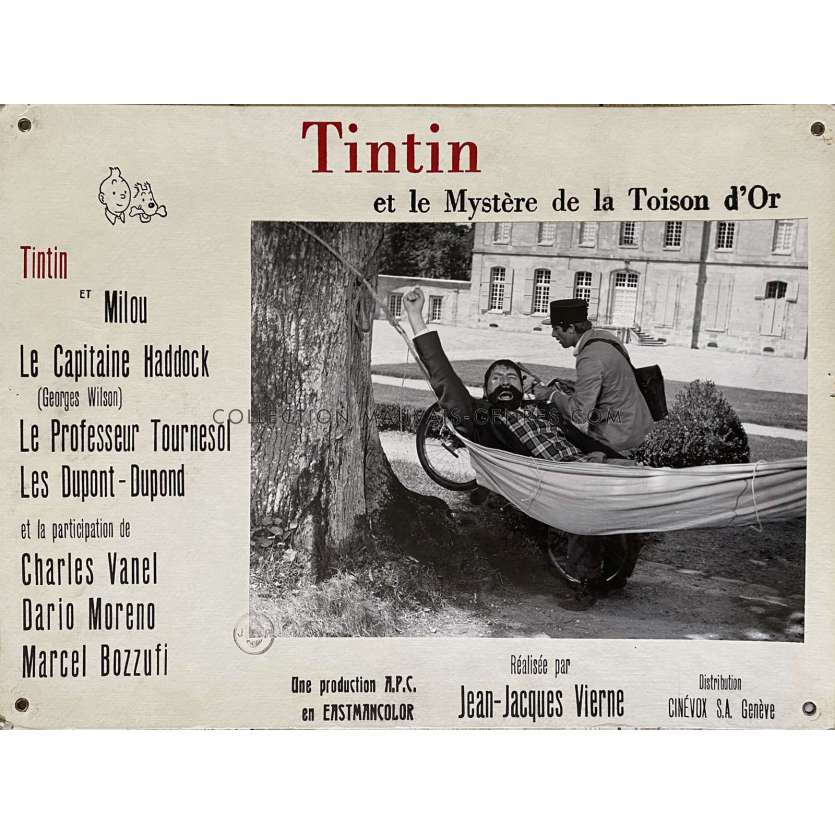 TINTIN ET LA TOISON D'OR Lobby Card (14x18 in. - 1961 - Switzerland) N05