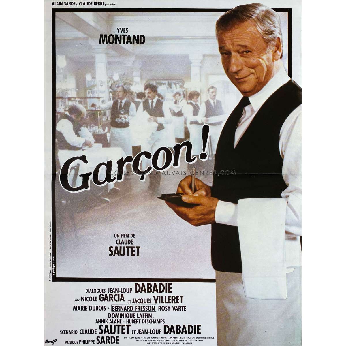 GARÇON! Movie Poster 15x21 in.