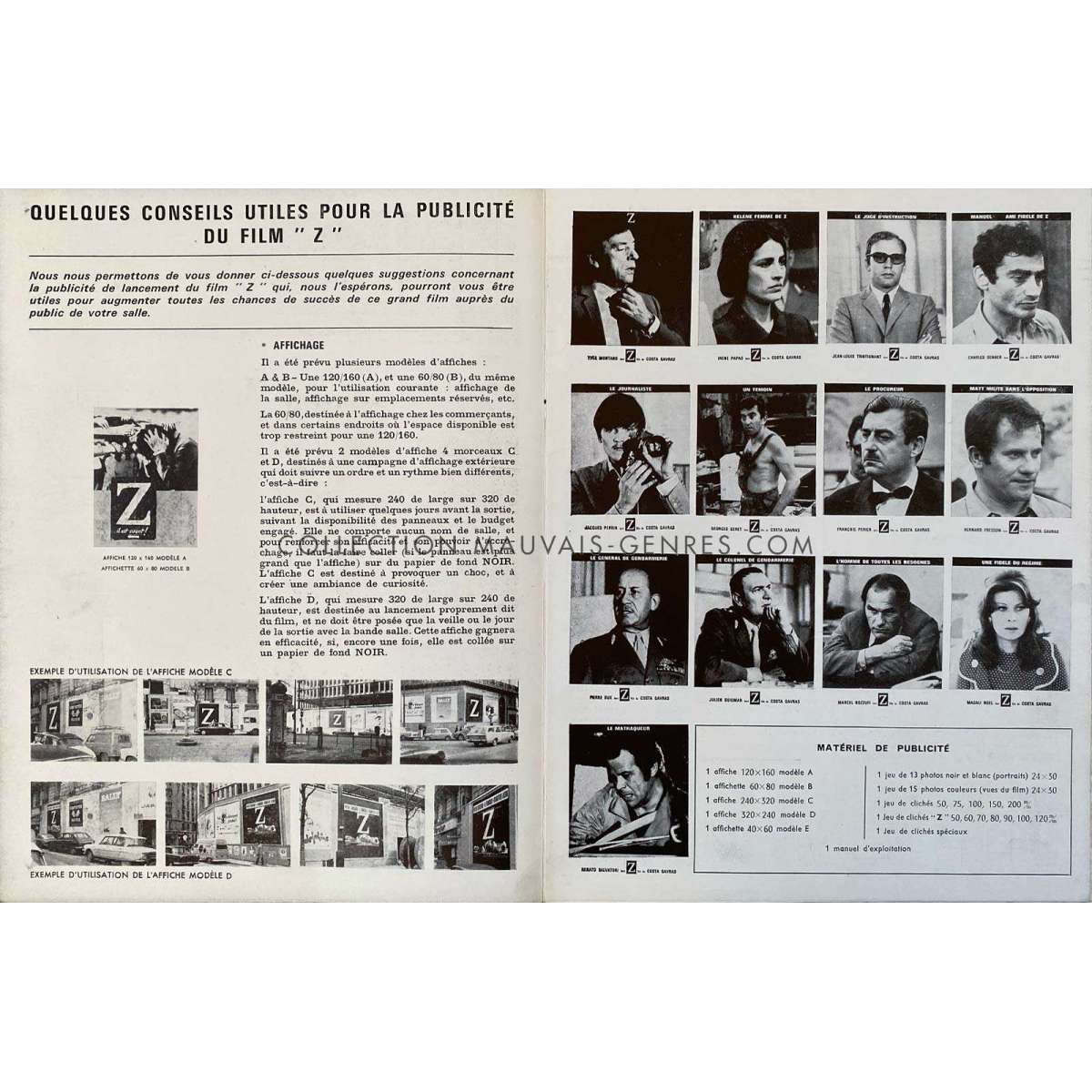 Z Herald/Trade Ad (9x12 in. - 1969 - France) 6p