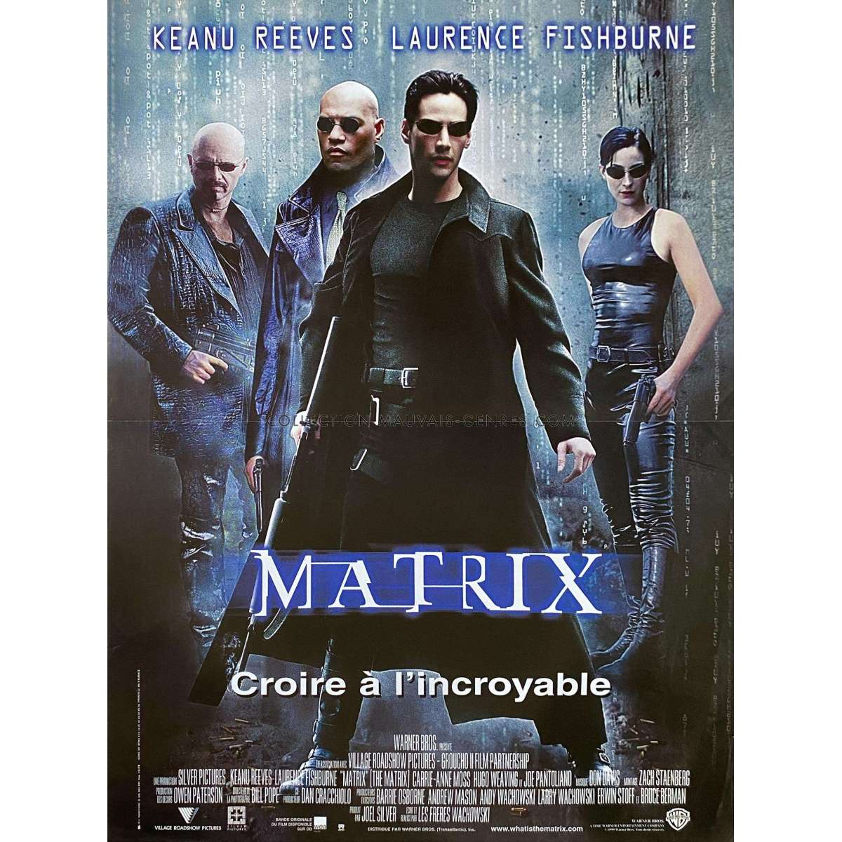 MATRIX Movie Poster (15x21 in. - 1999 - France)