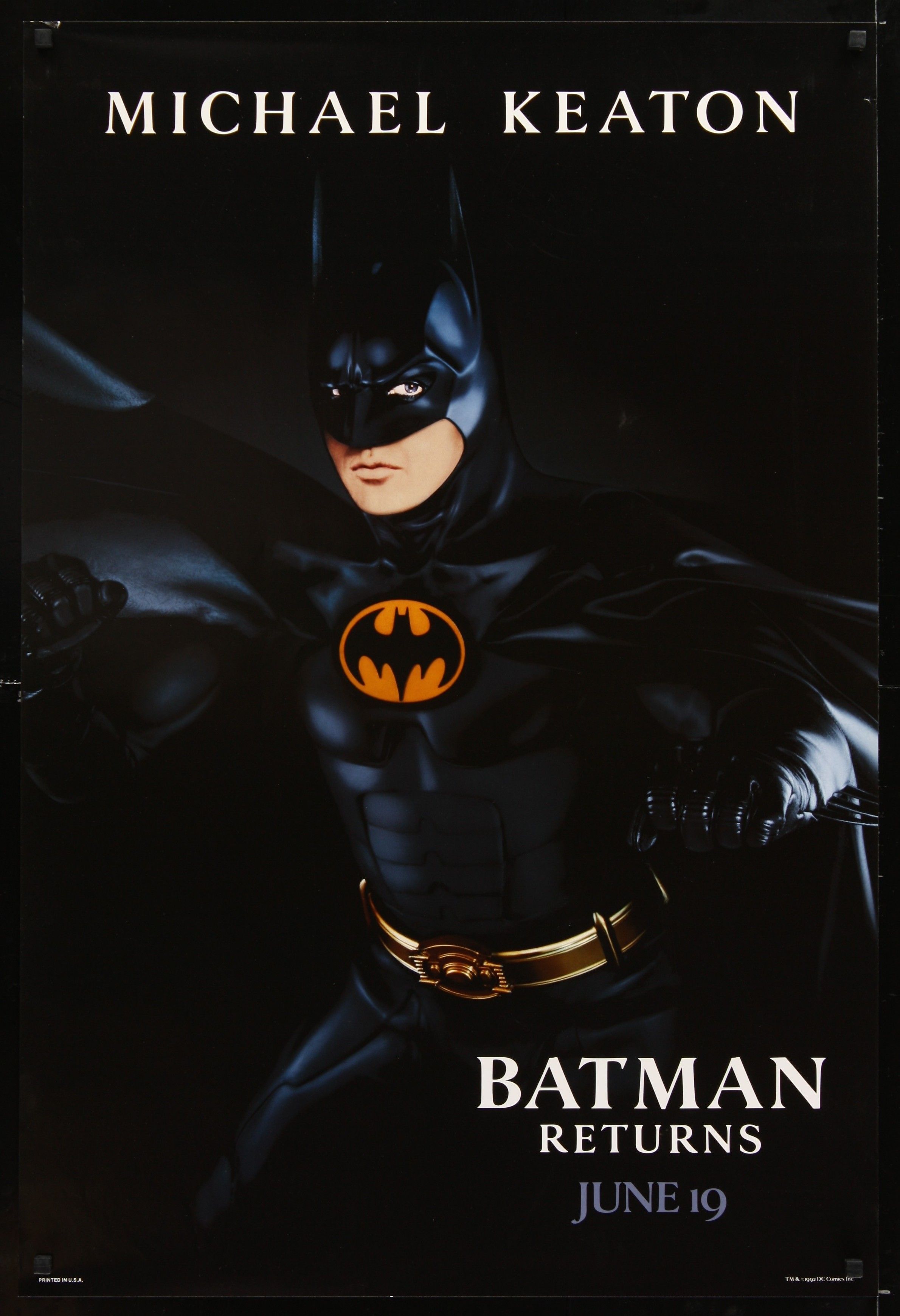 1989 Batman Movie Poster