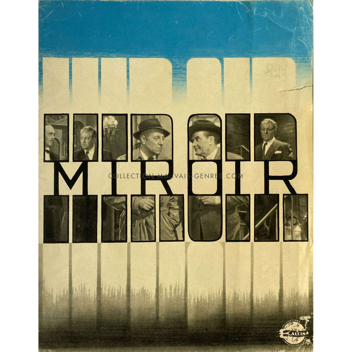 MIROIR Pressbook (10x12 in. - 1947 - France) 4P/Poster