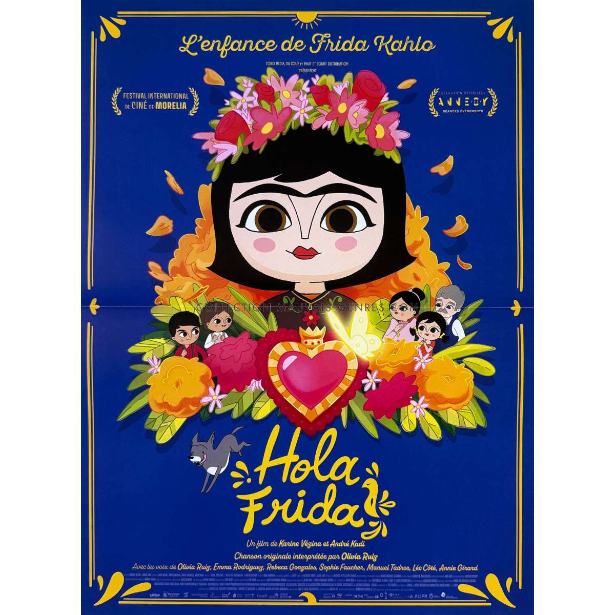 HOLA FRIDA Movie Poster (15x21 in. - 2025 - France)