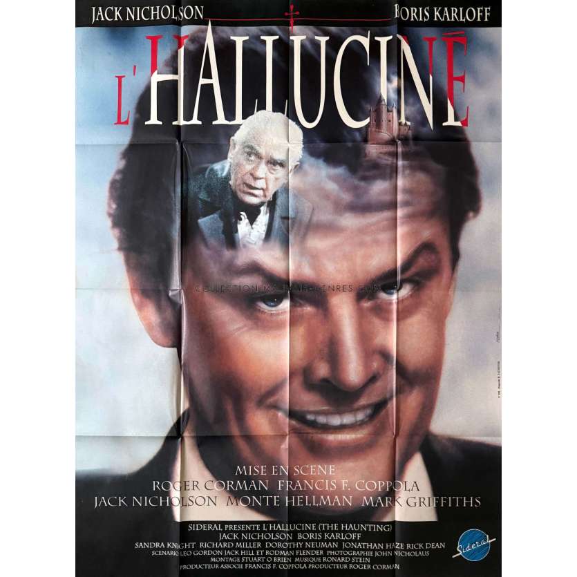 Affiche de film L'HALLUCINE - (120x160 cm. - 1963/R1991 - France)
