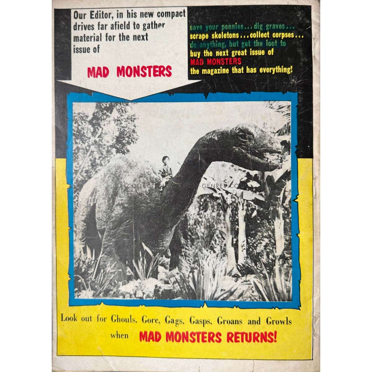 MAD MONSTERS 2 Magazine (9x12 in. - 1962 - USA) N2