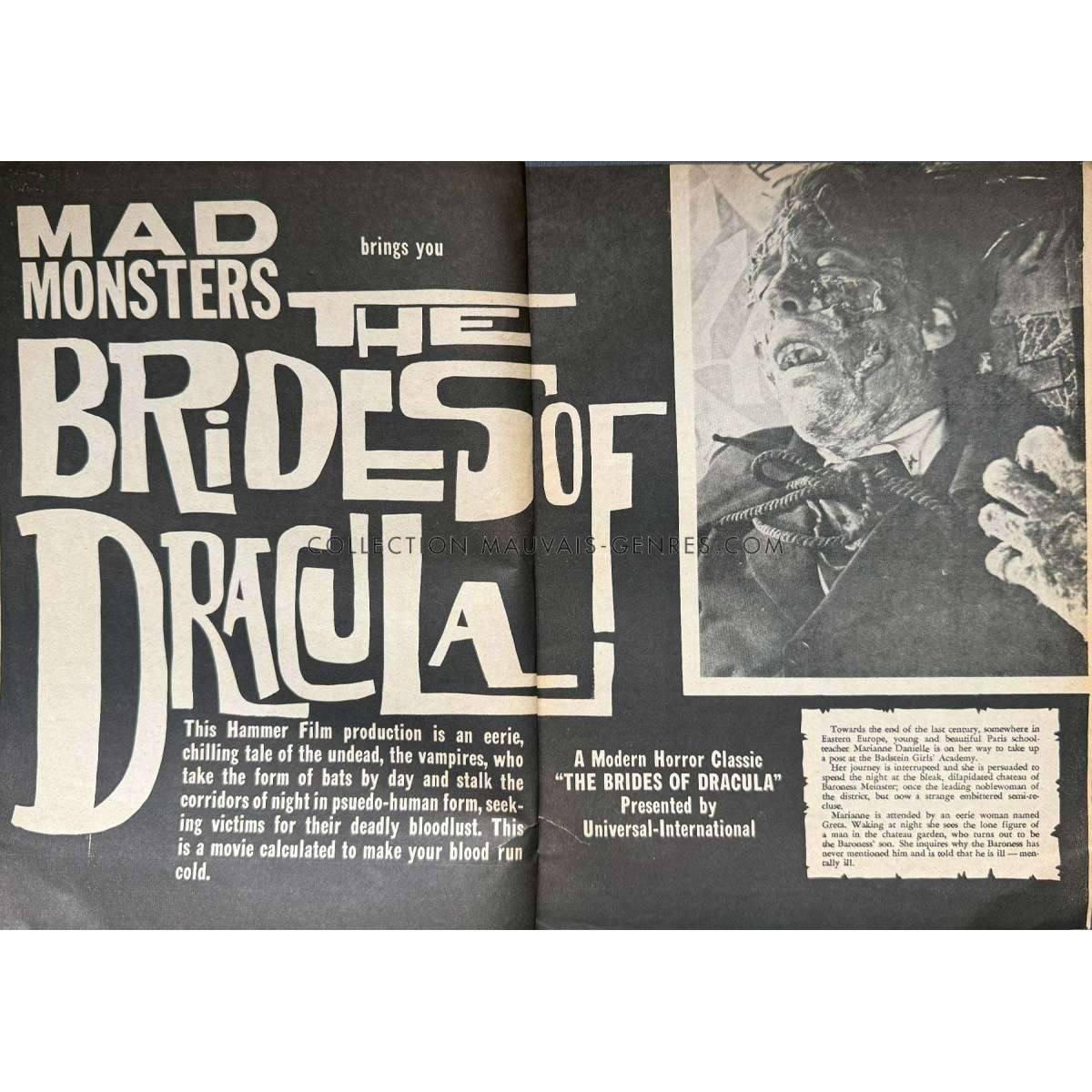 MAD MONSTERS 2 Magazine (9x12 in. - 1962 - USA) N2