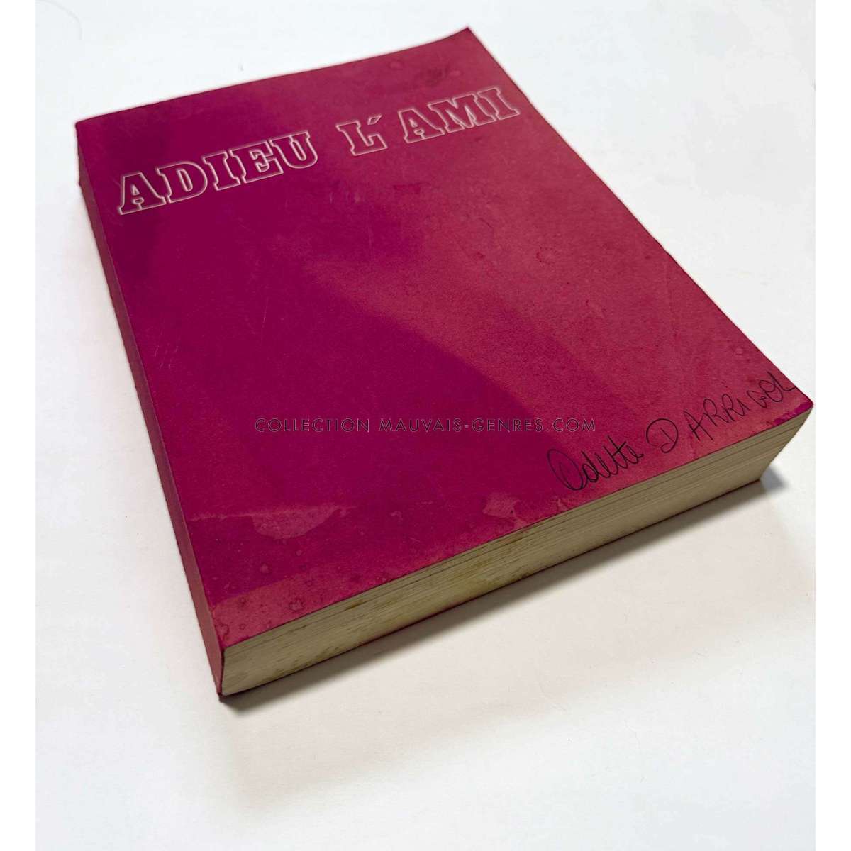 FAREWELL FRIEND Movie Script (9x12 in. - 1968 - France) 268p