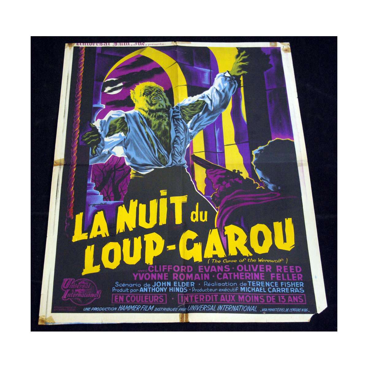 NIGHT OF THE WEREWOLF French Movie Poster