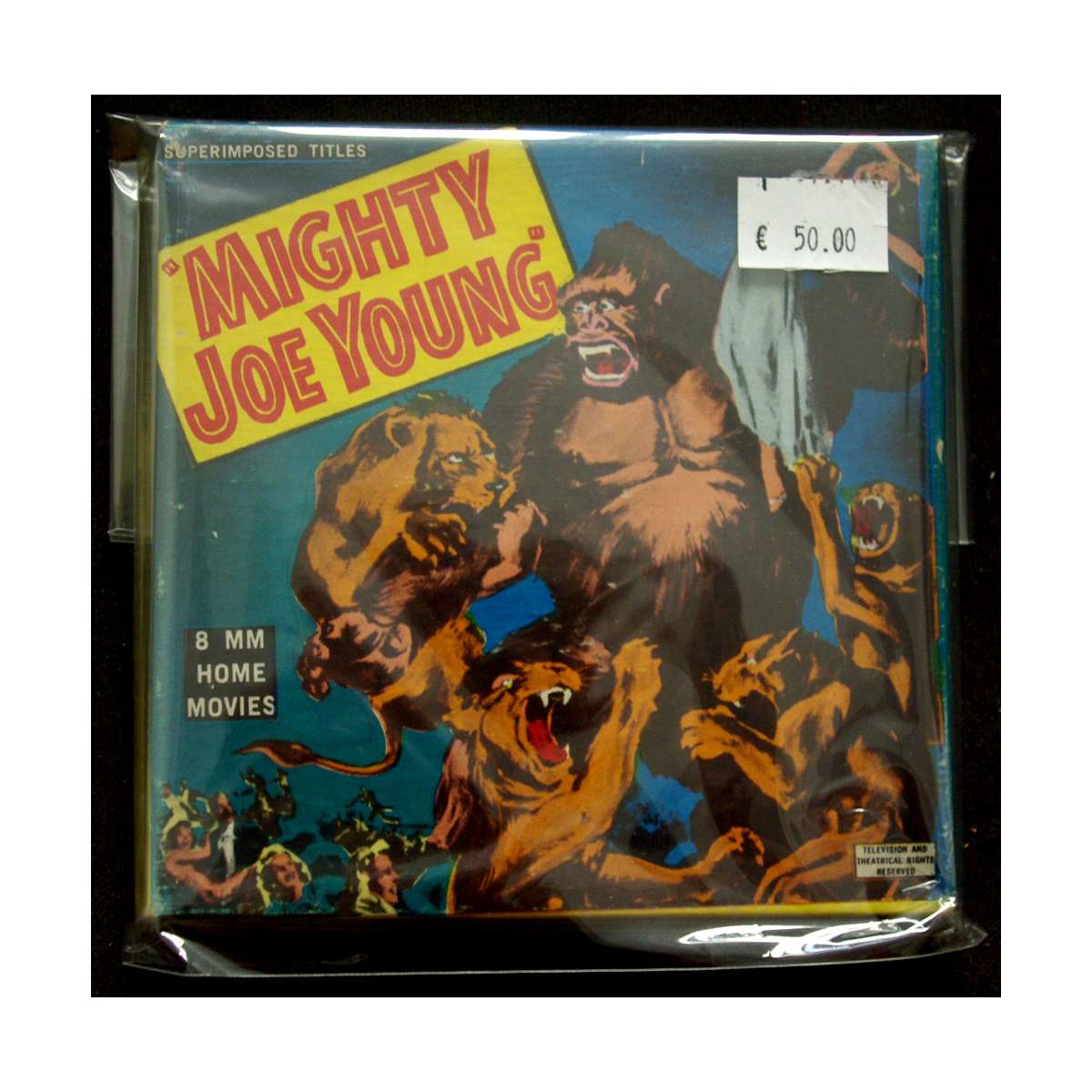 MIGHTY JOE YOUNG Vintage Super 8 mm Film US '60s Harryhausen