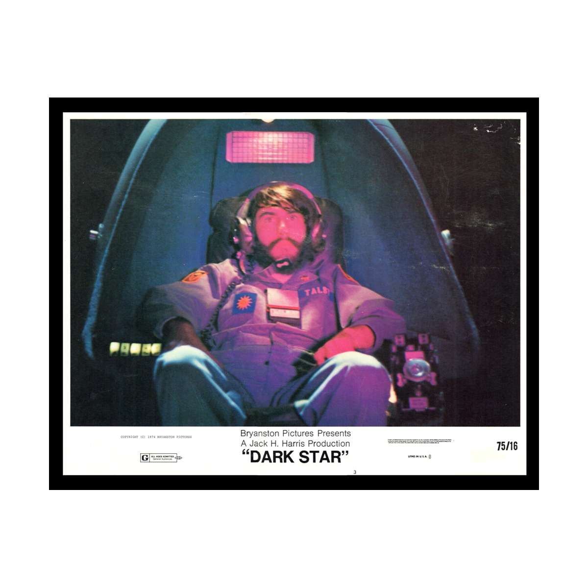 DARK STAR Lobby Card