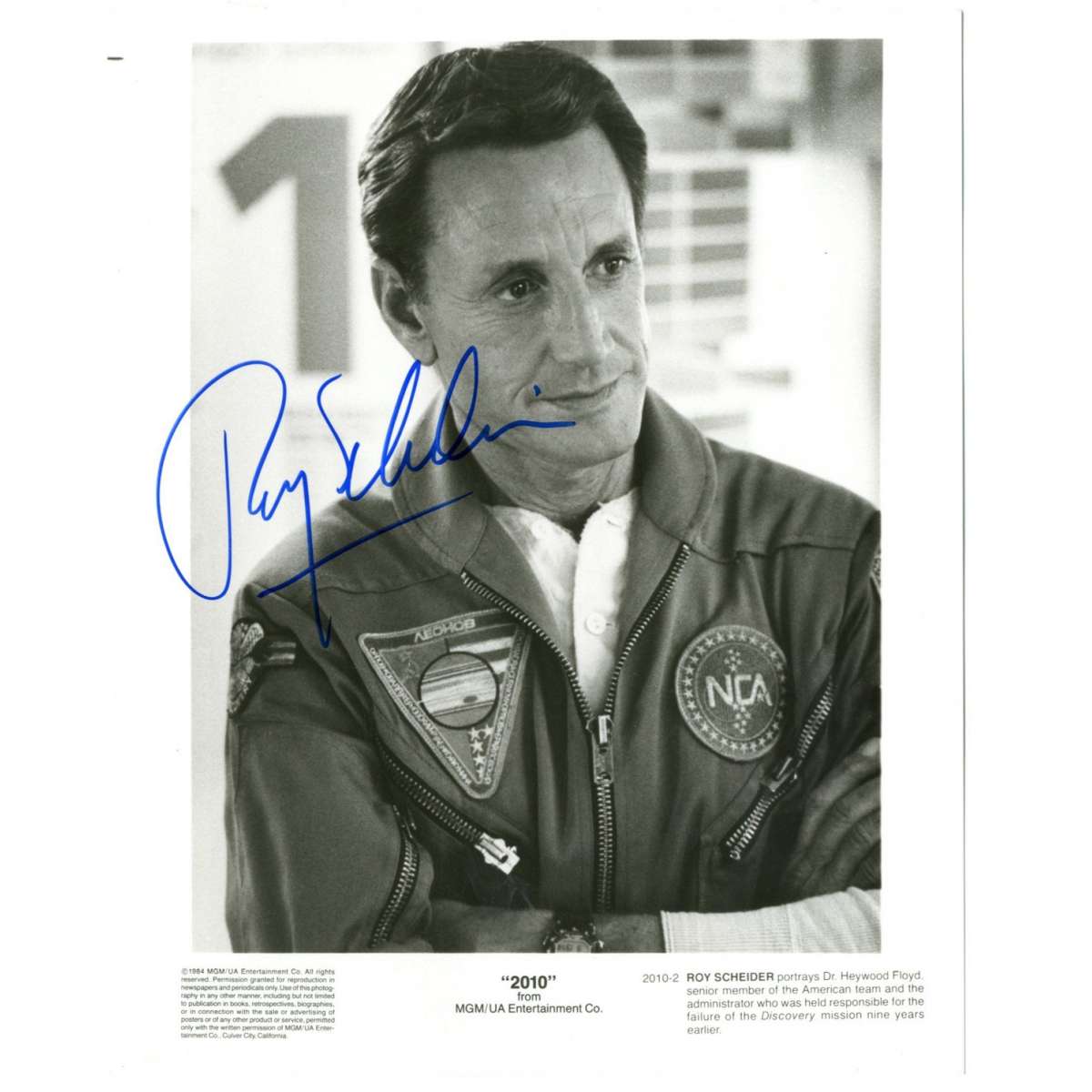 ROY SCHEIDER Signed Still